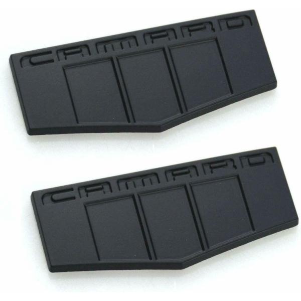 商品名:  2Pcs Metal Camaro M Emblems Car Badge Front Right Left Fender Decal Replacement for Camaro Ss Rs Zl1 (Black)ブランド: ...