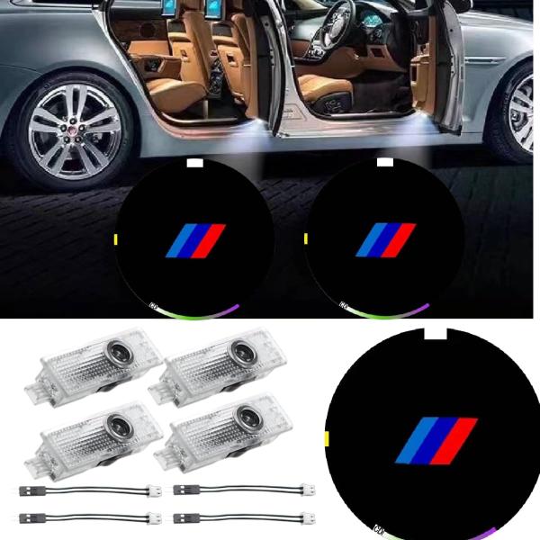 商品名:  4PCS Car Door Lights Compatible with BMW 1 2 3 4 5 6 7 Series X1 X2 X3 X4 X5 X6 X7 Accessoriesブランド: Generic高さ: 9.6...