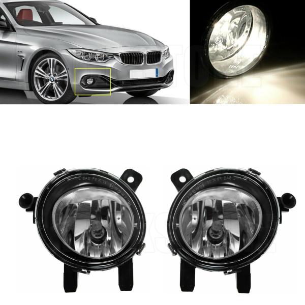 商品名:  Pair of Front Bumper Fog Light Driving Lamp w/Halogen Bulbs Compatible for BMW 2003-2007 E60 E61 E91 E90 E92 X3 52...