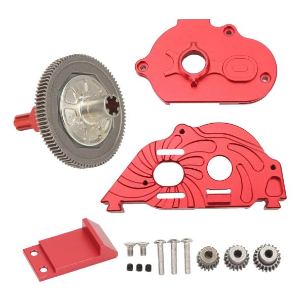 商品名:  Fockety Aluminum Alloy Gearbox Cover, RC Gearbox Case Transmission Box Housing with Gear Wheel and Pinion, for ARR...