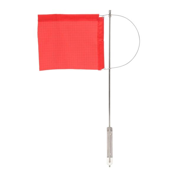 商品名:  PenRux Wind Indicator Flag, Monotypes Marine Mast Flag Wind Indicator with Stainless Steel Pole Eye Catching Red B...