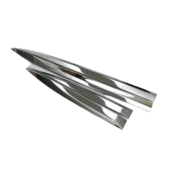 商品名:  Car Detector Stainless Steel Side Door Body Trim Sticks Strips Molding 4pcs.Compatible for Peugeot 3008/4008 2016 ...