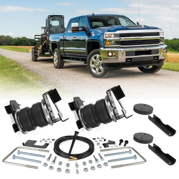 商品名: GOMADEIT エアバッグサスペンションキット シボレー シルバラード 2500HD 3500HD GMC シエラ 2500HD 3500HD エアバッグ サスペンションキット 2011-2019 交換用 57338 GOMAD...