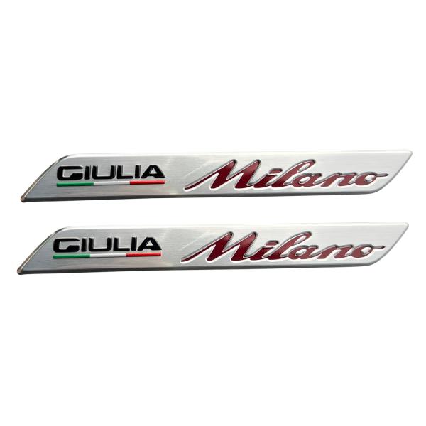 商品名:  Milano Body Side Decoration Label for Alfa Romeo Giulia Full Range of Body Exterior Accessoriesブランド: JUNMEI高さ: 2.9...