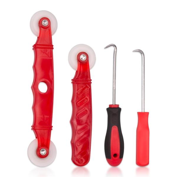 商品名: ZORZA ウィンドウスクリーン修理キットツール スクリーンローラーとスクリーンスプラインリムーバーフック付き ドアウィンドウスクリーン交換と修理用 ZORZA Complete Window Screen Repair Kit ...