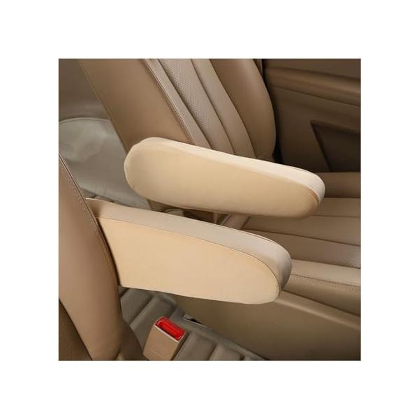 商品名: AUCELI 自動車フロントシートアームレストカバー 2個 直接交換 センターコンソール蓋アームレストカバー スキン 布生地 アームレストプロテクター ユニバーサルアクセサリー 車 SUV トラック バン用 AUCELI 2 Pc...