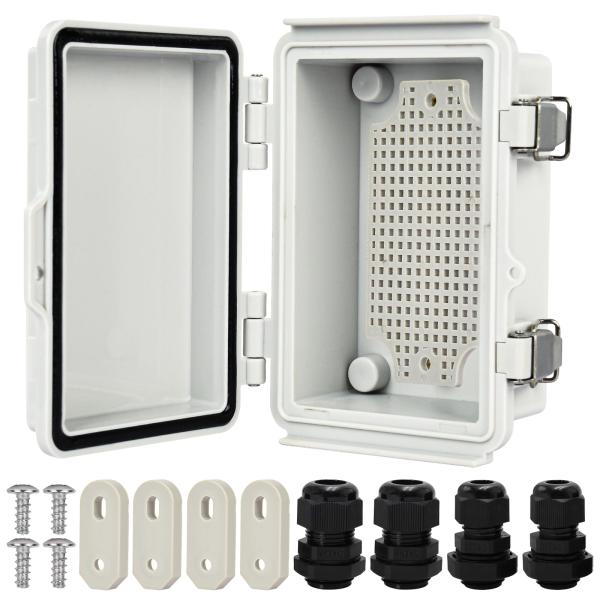 商品名:  e-Buypls Junction Box - ABS Plastic IP67 Waterproof and Dustproof - Universal Electrical Enclosure - Outdoor and I...