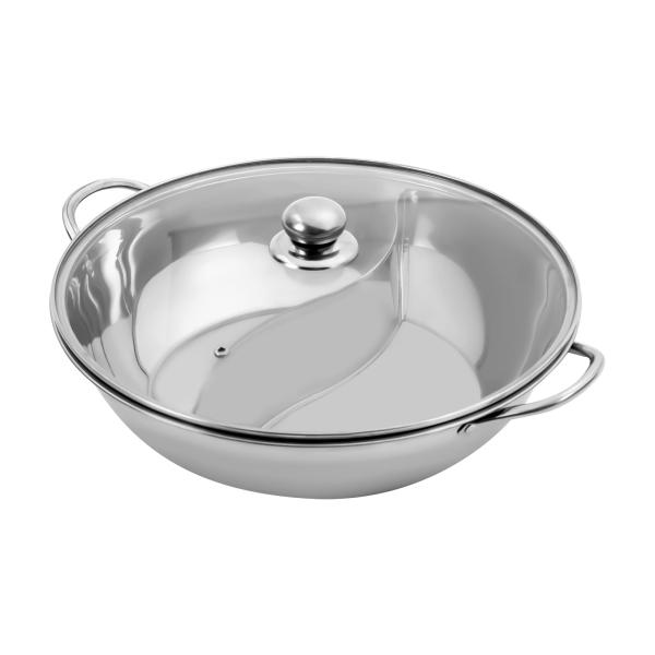 商品名:  Shabu Shabu Pot, Stainless Steel Hot Plate Cookware Set Ramen Cooker, Hot Pot Soup Base Korean BBQ Multi Cooker St...