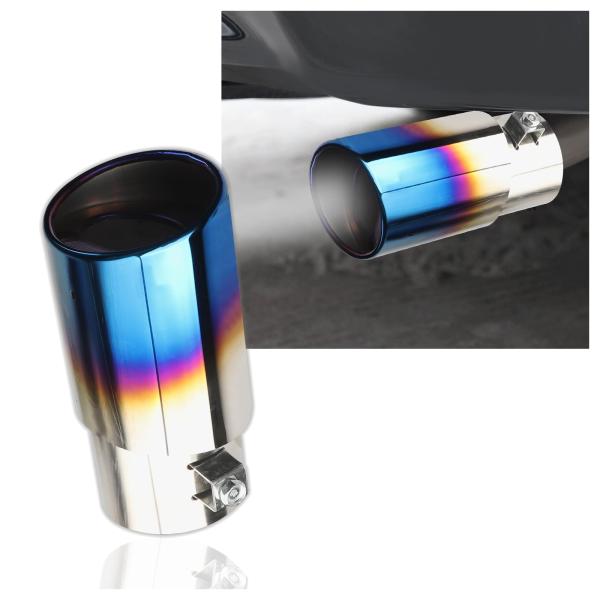 商品名:  5.5" Length Car Stainless Steel Exhaust Tips with 2.5" Inlet &amp; 3.4" Outlet,Bolt-On Design Muffler Tips for Car...