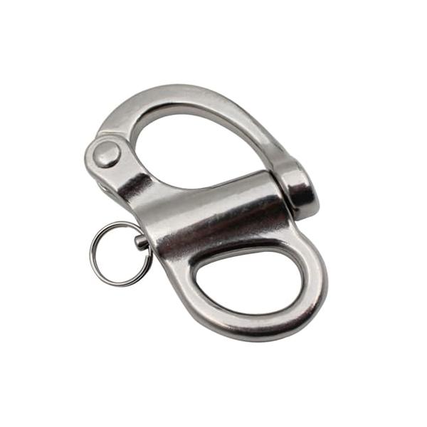 商品名:  Ankexin Jaw Swivel Snap Shackle Stainless Steel for Sailboats Spinnakers Halyards &amp;Diving 35/52/69/96mm Snap S...