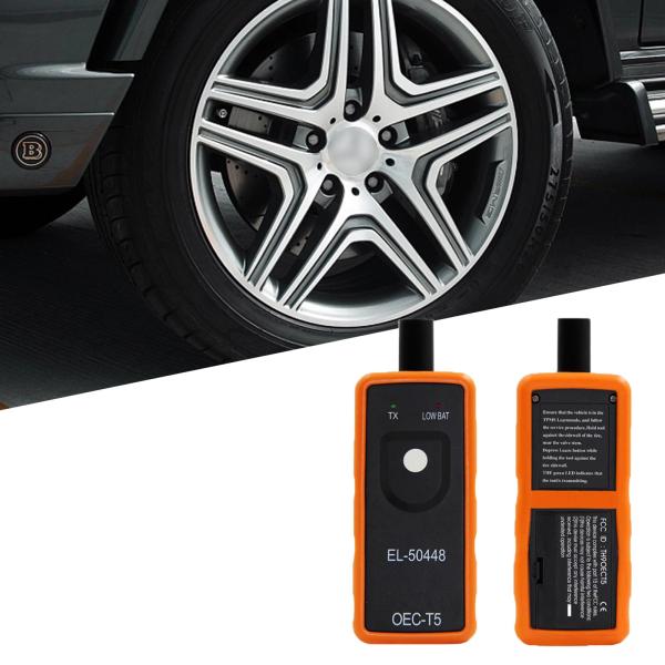 商品名: Crynod TPMS 自動車タイヤトラブルシューティングセンサーツール EL-50448 EL50449 車両タイヤ空気圧リセット 計器アクセサリー ユニバーサル自動車タイヤ空気圧モニターセンサー トラックSUV用 (ブラック)...