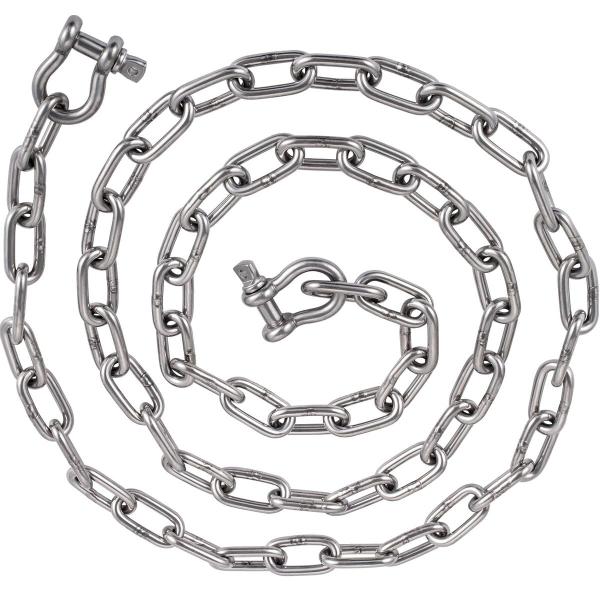商品名:  Strongshop Premium Marine Grade 5-FT x 5/8-in Stainless Steel Anchor Chain for Larger Boats, Cruisers, 316 Zero Ru...