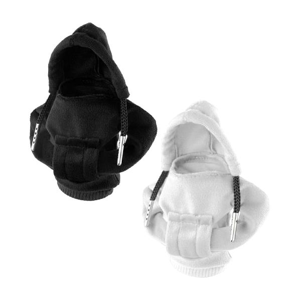 商品名:  Dickno 2PCS Car Gear Shift Knob Hoodie, Fashionable Sweater Design Auto Gear Shift Cover, Mini Hoodie Car Shifter ...