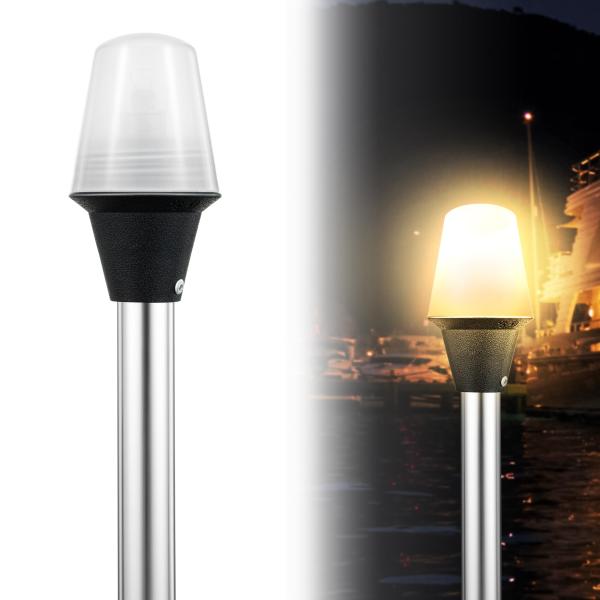 商品名:  Saillong 24'' Boat Stern Light, Compatible with Attwood Boat Anchor Light 5100 All Round Frosted Globe Boat Light ...