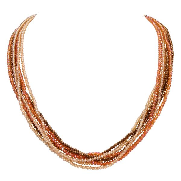 商品名: BERYOHZ 首輪ネックレス, ガラス, 宝石なし BERYOHZ Necklace for Womens, Handmade Multi Layer Seed Beads Collar Necklace for Women T...