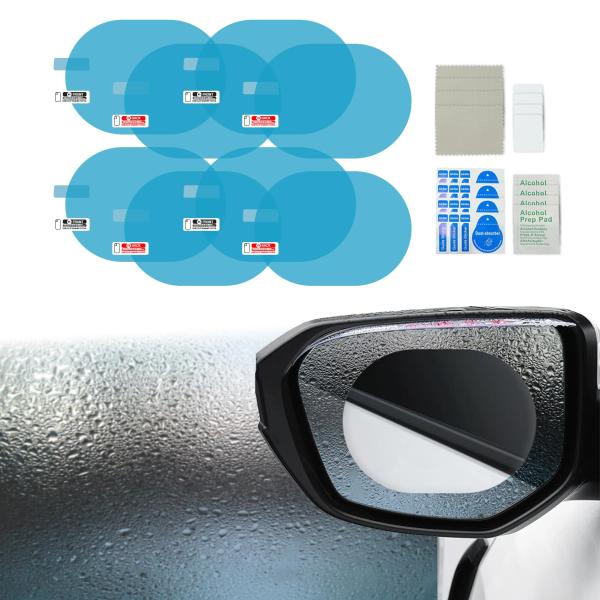 商品名:  CHRYMUM 8PCS Car Rearview Mirror Waterproof Film, Car Side Mirror Rain Guard Film, Universal Nano Coating Car Film...