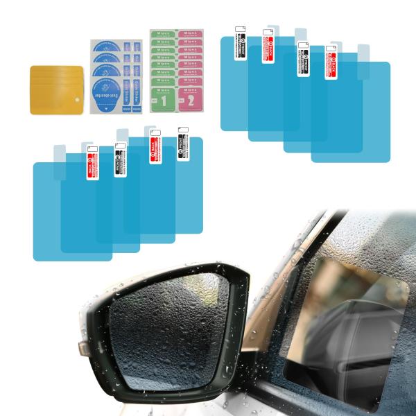 商品名:  CHRYMUM 8PCS Car Rearview Mirror Waterproof Film, Car Side Mirror Rain Guard Film, Universal Nano Coating Car Film...