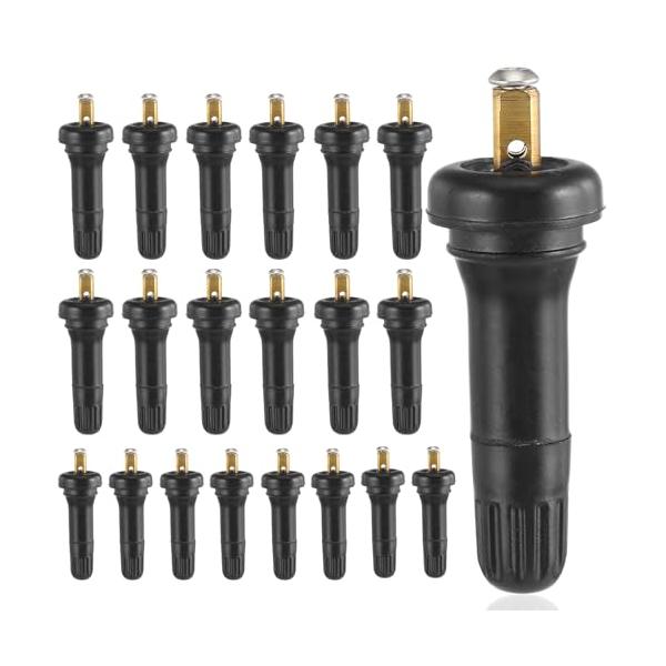 商品名: タイヤ空気圧センサー タイヤバルブ ラバースナップインバルブステム 20個 フォード シボレー ドッジ クライスル ビュイック ラム キャデラック ポンティアック スバル リンカーン 17-20008 20008 20pcs Ti...