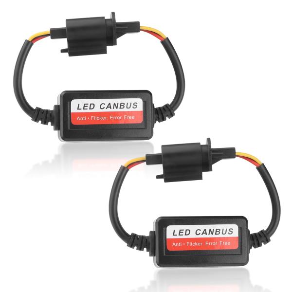 商品名:  2PCS H13/9008 LED Headlight Canbus Decoder,Hyper Flash Resistor Error Free LED Load Resistors,Universal Car Access...