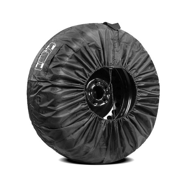 商品名: Crynod 車用スペアタイヤカバー 1個 ポータブル 26インチ ポリエステル 耐久性 車両タイヤ保護 ユニバーサル防水 防塵 自動車タイヤストレージアクセサリー 車 トラック SUV RV トレーラー用 (ブラック#S) Cr...