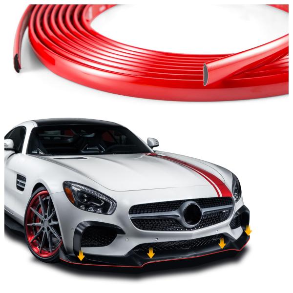 商品名:  16.4Ft Cuttable Automotive Trim Strip,Anti-Scratch Car Door Trim Molding Car Exterior Accessories,Universal Car St...