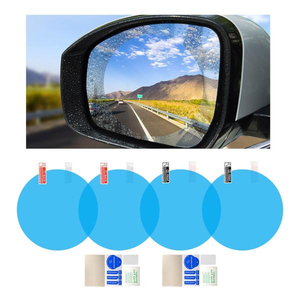 商品名:  Sylvil 4 PCS Car Rearview Mirror Waterproof Film, Rainproof Anti Fog Auto Side Window Protective Sticker for Safe ...