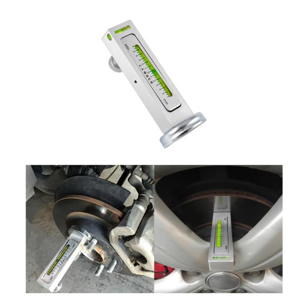 商品名: Suvnie 調節可能磁気ゲージツール 自動車キャンバーキャスターストラットホイールアライメントツール ユニバーサルキャンバーゲージ ほとんどの車 トラック RV車タイヤ修理アクセサリー Suvnie Adjustable Mag...