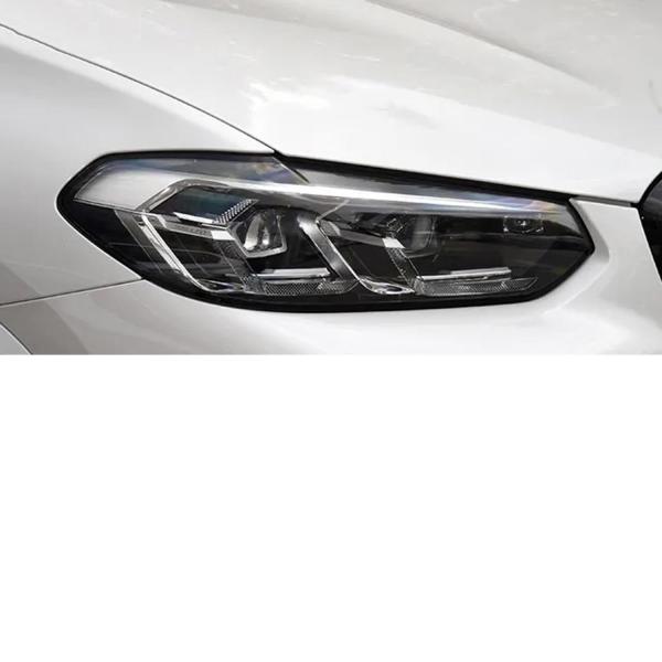 商品名: MaikOn 車のヘッドライト保護フィルムフロントライト透明スモークブラック TPU ステッカー、BMW X3 G01 IX3 G08 フェイスリフト 2022 2023 MaikOn Car Headlight Protecti...