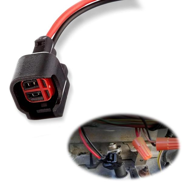 商品名:  fasebeek 1 PC Car Fuel Injector Connector, EV6 EV14 Low-frequency Leaded Multi-Functional Wire Pigtail Connector, ...