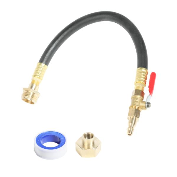 商品名: RACOONA RVウィンターライズキット RVウィンターライズブローアウトキット カーアクセサリー スプリンクラー ウィンターサイジングブローアウトキット シャットオフバルブ付き エアコンプレッサー クイックコネクトプラグ ウォ...