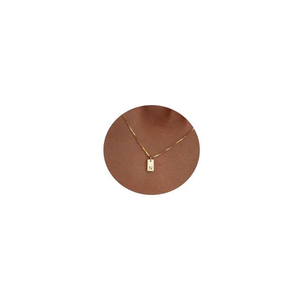 商品名: Sewyer イニシャルネックレス レディース 14Kゴールドメッキ ネームタグ レターネックレス 上品なイニシャルネックレス パーソナライズイニシャルペンダント ファミリーギフト ジュエリー, 真鍮, 宝石なし Sewyer I...