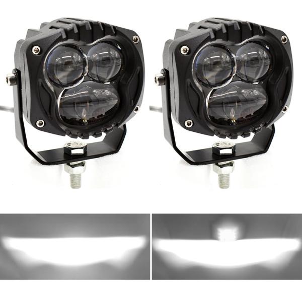 商品名:  KITOCARTOP 3 Inch LED Pods Spot Driving Off Road Light 8D 70W Far &amp; Wide Led Light Bar Cube Lights Offroad 600...