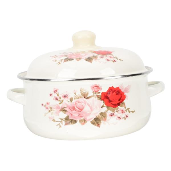 商品名:  Amosfun Baking Pan with Lid Cast Iron Saucepan Vintage Stockpot Minifridge Kitchen Soup Pot Mini for Dips Soup Pot...