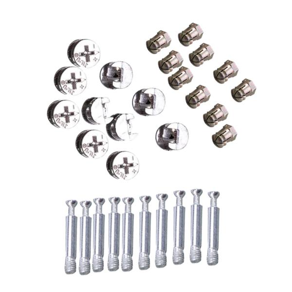 商品名:  OKUMEYR 24 Sets Fastening Connector Cabinet Connecting Dowels Locking Cams for Furniture Pipe Furniture Bolt Nut C...