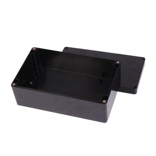 商品名:  COOLHIYA 1pc Abs Plastic Black Waterproof Junction Box Electronic Project Enclosure Outdoor Junction Box Waterproo...