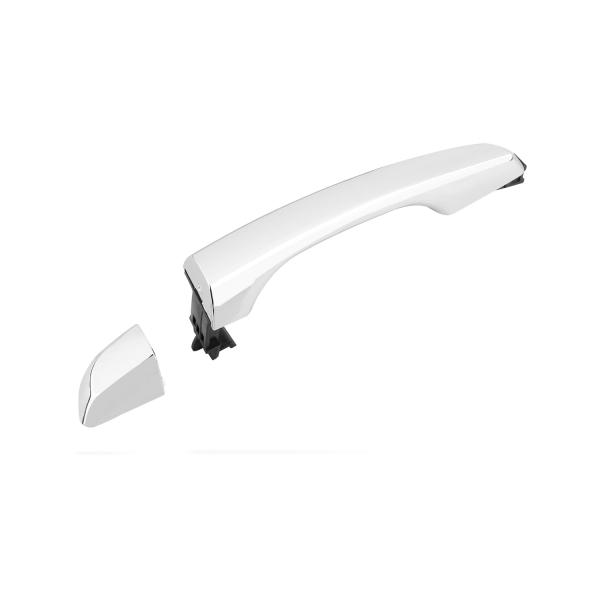 商品名:  JUQAFY Exterior Door Handle Chrome Fit for Hyundai Elantra 2017 2018 2019 2020 2021 2022, Front Or Rear Right Pass...