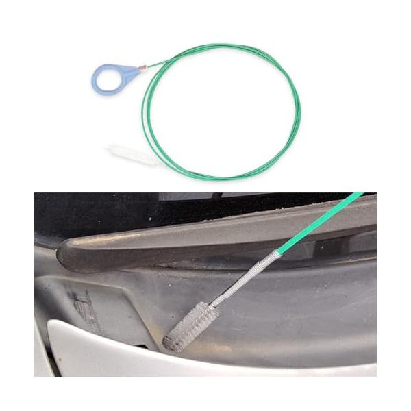 商品名: GLSOWEE 自動車サンルーフ排水溝クリーニングツール 78インチ エクストラロングドレンクリーニングブラシ パイプクリーナー 浚渫ツール 柔軟な排水ブラシ 車のサンルーフフロントガラスワイパー排水穴用 (1個) Auto Su...