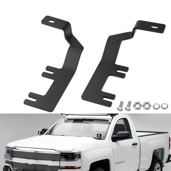 商品名:  KANGIKX Ditch LED Light Brackets Hood Hinges Mount Brackets Kit for 2015-2022 Chevy Colorado 2015-2021 GMC Canyon ...