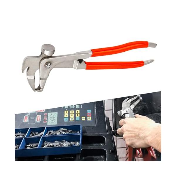 商品名:  Crynod 1 PC Car Wheel Balancing Weight Plier Replacement, Waterproof Durable Metal Vehicle Wheel Repair Hammer Too...