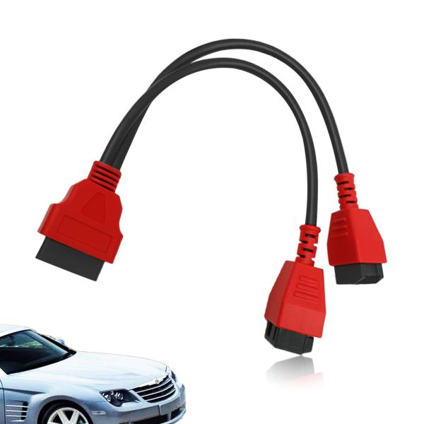 商品名: Chry-sler 12+8 プログラミングケーブルコネクター ケーブルアダプター メインテストケーブル Autel DS808 Maxisys MS905 MS906 MS908 PRO Elite Autel用 Chry-sl...