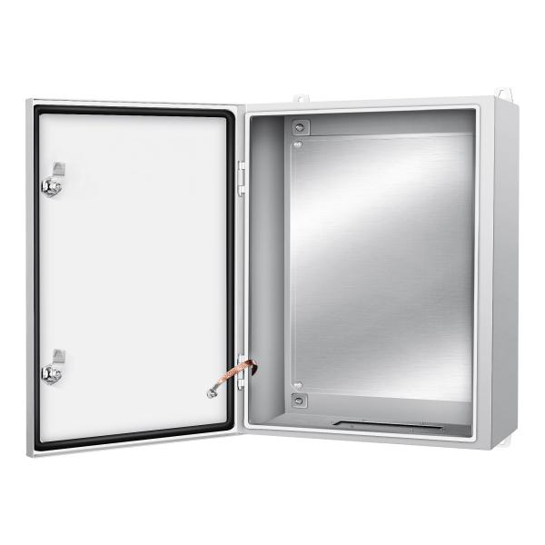 商品名: Rengue 電気ボックス 16インチx18インチx20インチ 屋外ジャンクションボックス 冷間圧延炭素鋼電気エンクロージャー デュアルロック付き ウォールブラケット 取り外し可能な取り付けプレートとボトムプレート Rengue ...