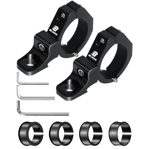 商品名: BELINOUS ATVホイップライトマウント ソリッドアルミ合金ホイップ 2個 Belinous 2PCS UTV Whip Light Mount, Aluminum Alloy UTV Light Bar Mounts, L...