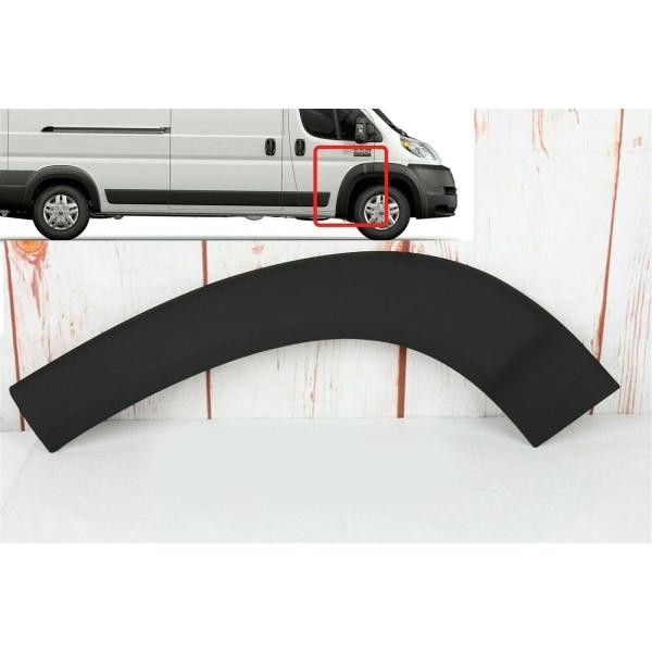 商品名: MJD AUTO PARTS RAM PROMASTER 2019-2023 右助手席側トリムモールディングカバー ブラック (フロントドアフレア) MJD AUTO PARTS for RAM PROMASTER 2019-20...