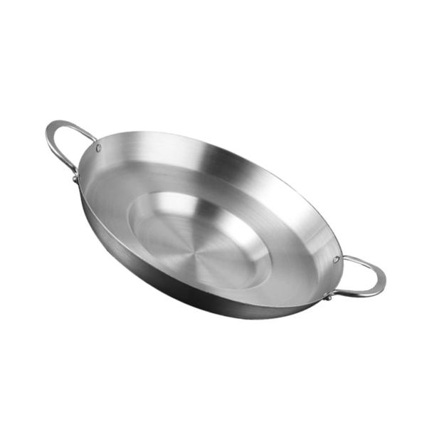 商品名:  Flat Bottom Concave Gong Pot Grill Large Mexican Style Wok Comal Steak Frying Pan Heavy Duty Baking Pans Stir Fry ...