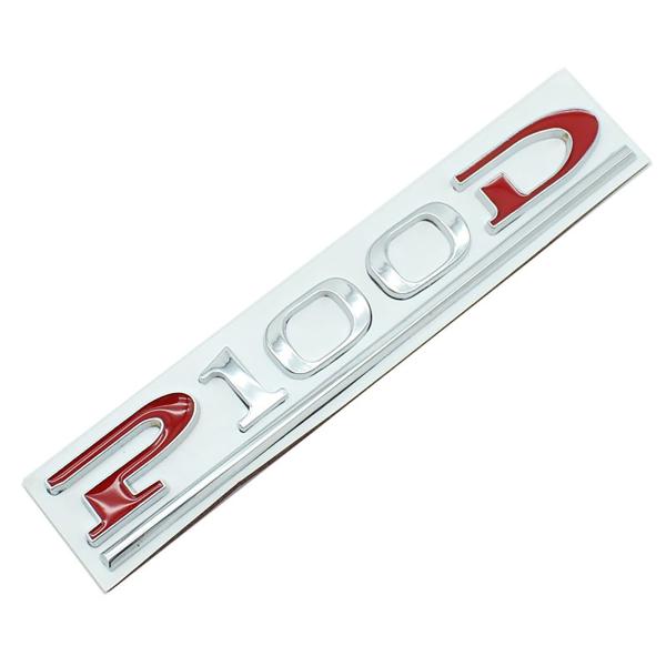 商品名:  1 Pcs P100D with Underline Letter Logo for Tesla Model 3 Y Model X Model S Car Style Trunk Badge Sticker Body kit,...