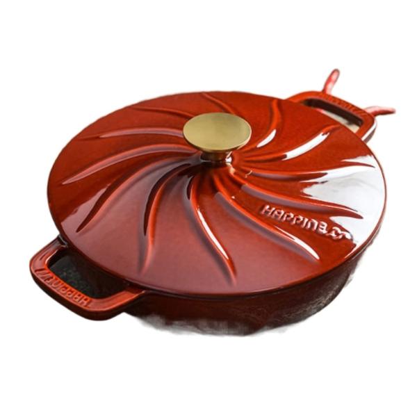 商品名:  TEIDEA Cooking Set Oven Enameled Cast Iron Stock Pot with Lid Fresh Color Pot Casserole Kitchen Accessories Cookin...