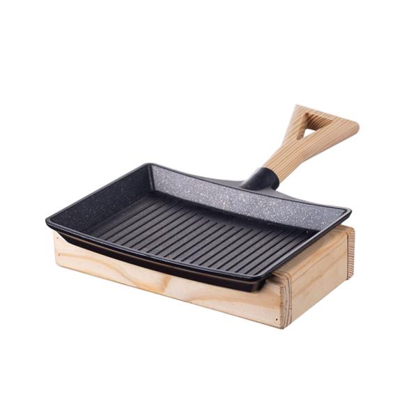 商品名:  TEIDEA Cooking Set Aluminum Baking Tray, Small Flat Spade with Handle, Meat Barbecue Iron Plate, Commercial Non St...