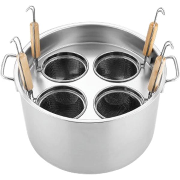 商品名: 調理鍋、多機能調理鍋パスタポットステンレス鋼パスタクッカー、インサートストレーナーバスケット付きパスタクッカーセット、家庭用キッチンストックポットレストランスチーマーポット、パスタ調理調理器具(3/ Cooking Pot, Mu...