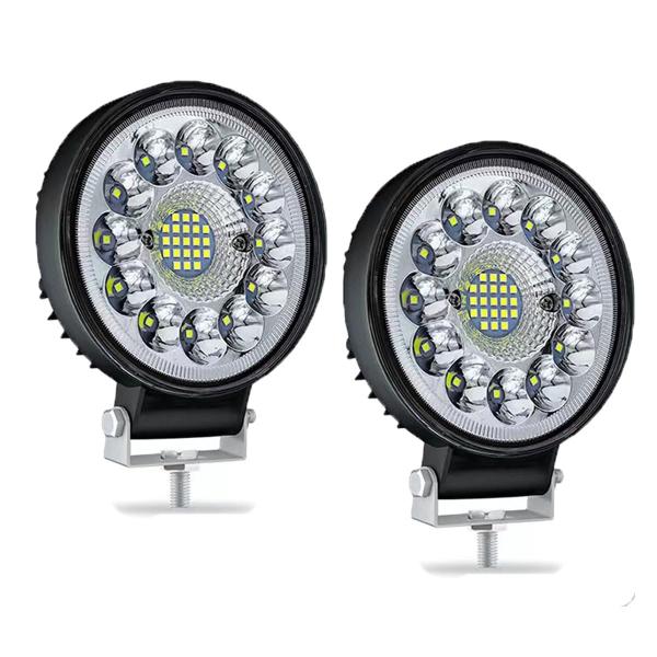 商品名:  WINBANG 99W Led Light Pods, 4 Inch LED Work Lights, Square Spot Flood Combo Lights Off-Road Lights Driving Light L...