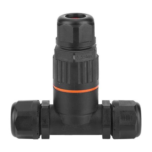 商品名:  Waterproof Cable Connector, IP68 Waterproof 3 Pin Cable Connector Outdoor Junction Box 450V 32A 0.5mm4.0mm?, Conne...